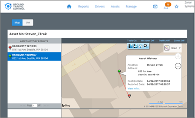 ZTrak Location (Legacy) – Zonar Systems Support