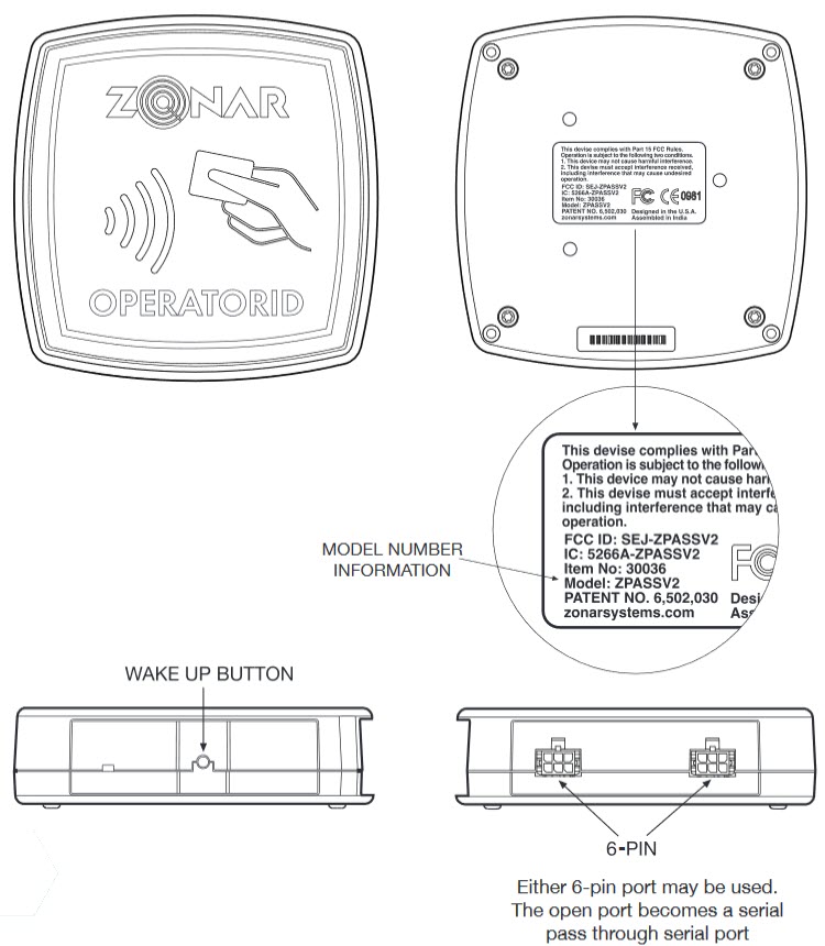 Operator ID Installation – Zonar Systems Support