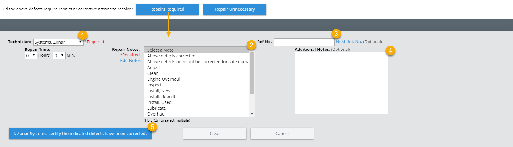Open Defects – Zonar Systems Support