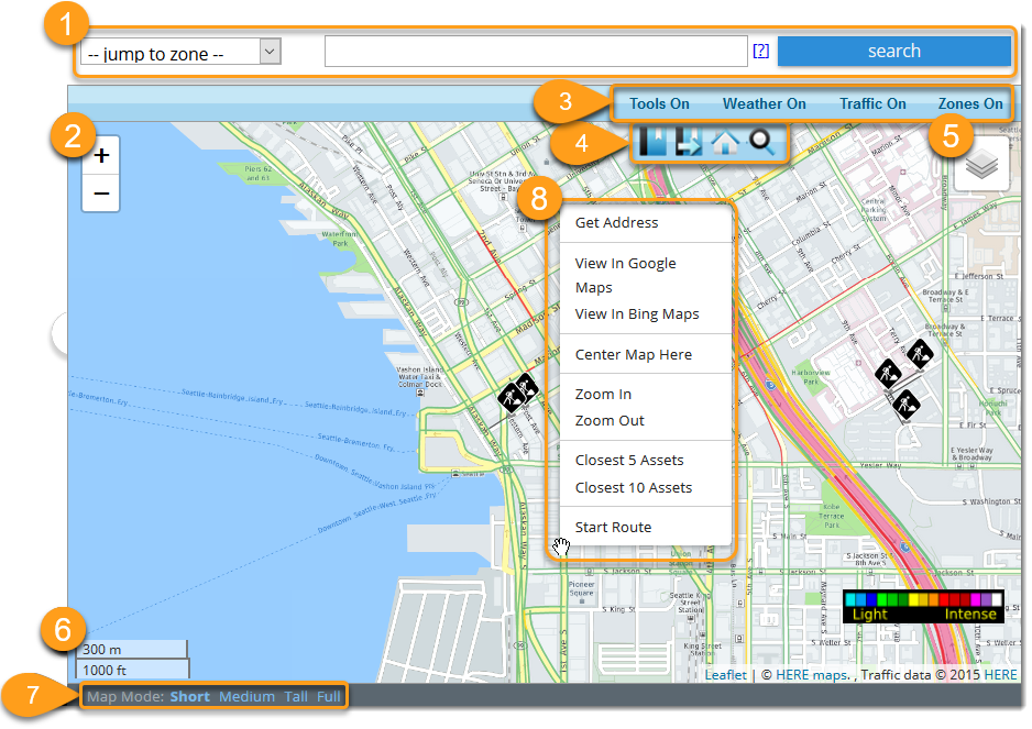 Map Overview – Zonar Systems Support