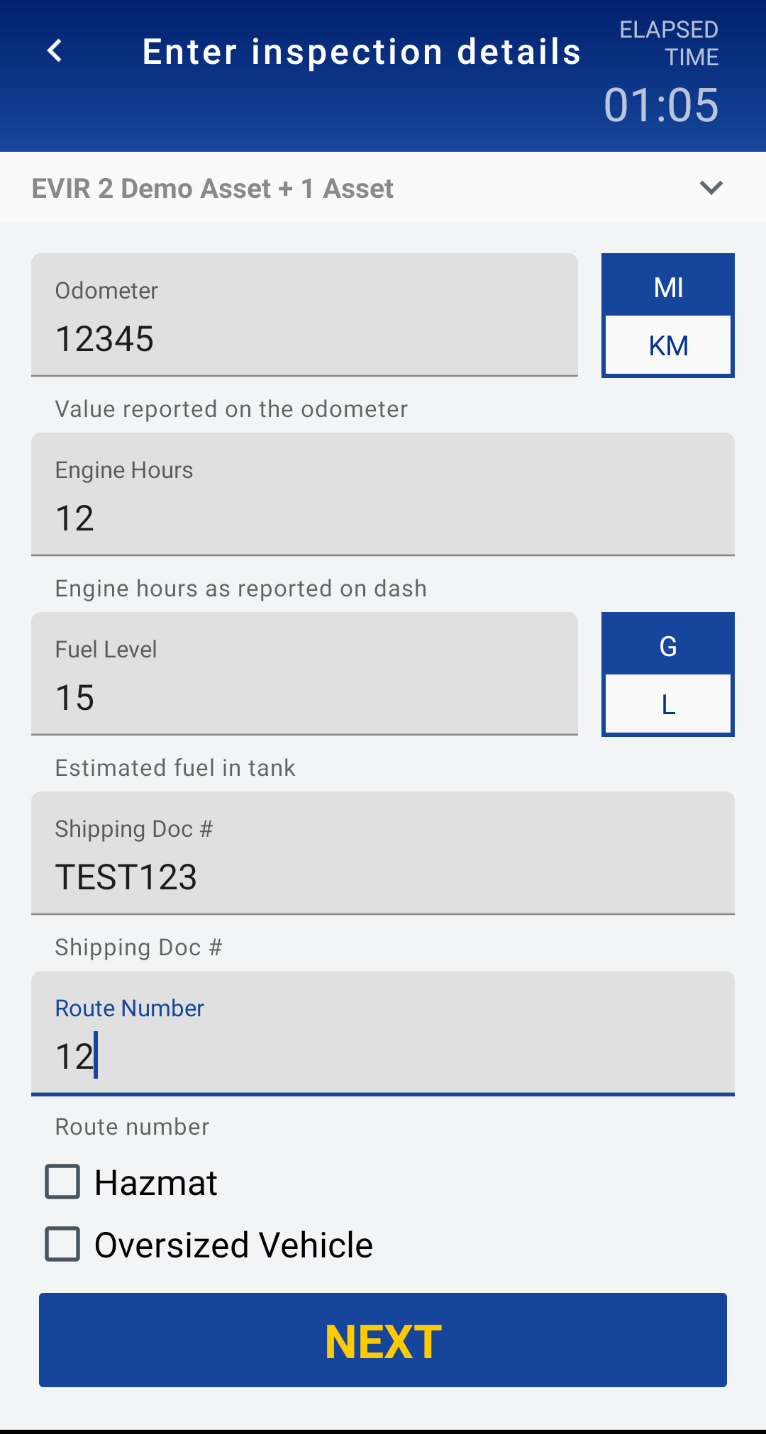 EVIR® Mobile App User Guide – Zonar Systems Support