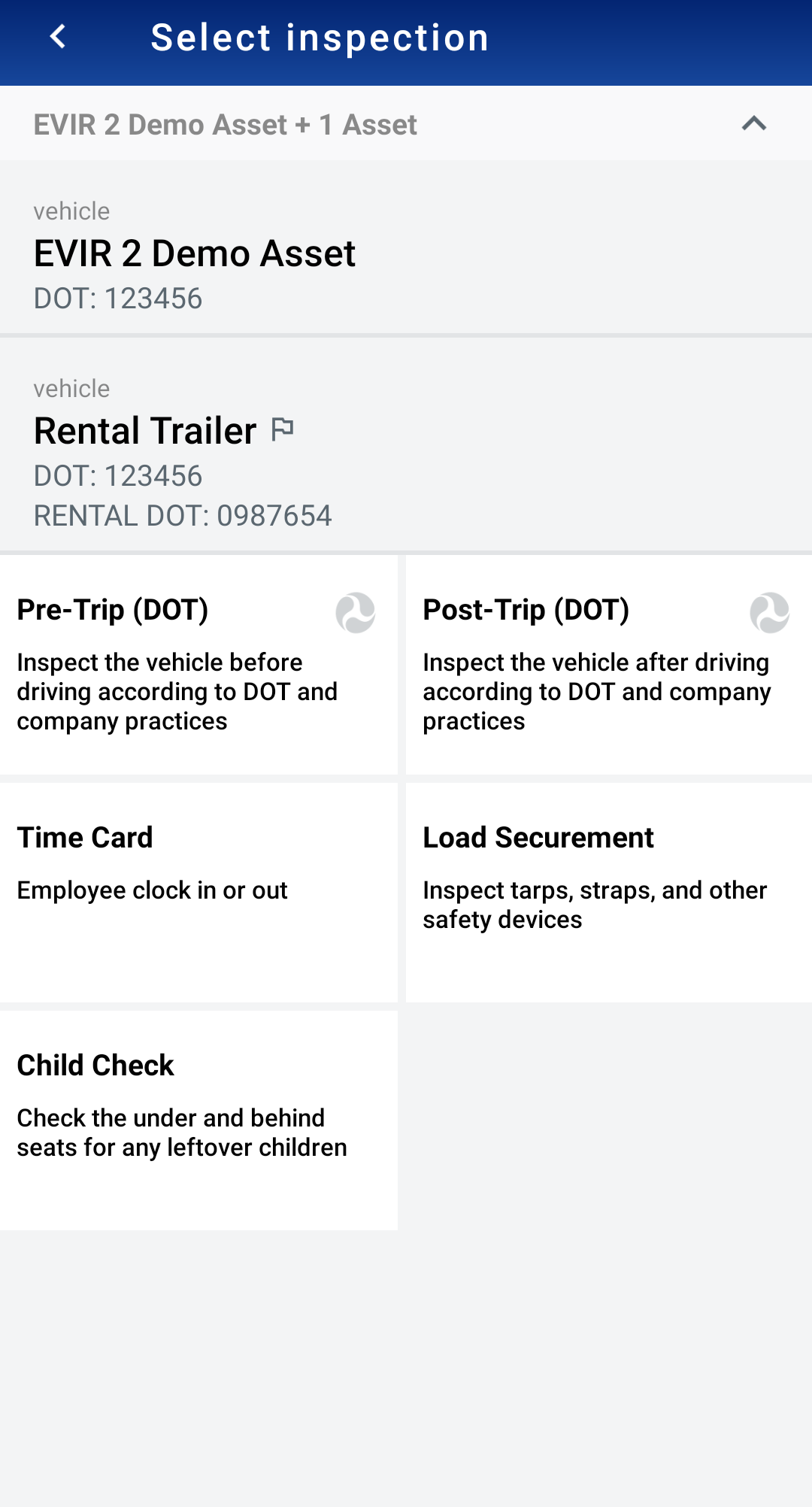 EVIR® Mobile App User Guide – Zonar Systems Support