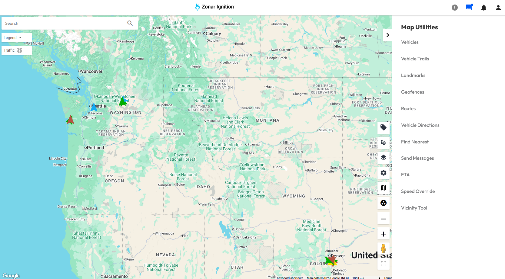 Maps: Overview – Zonar Systems Support