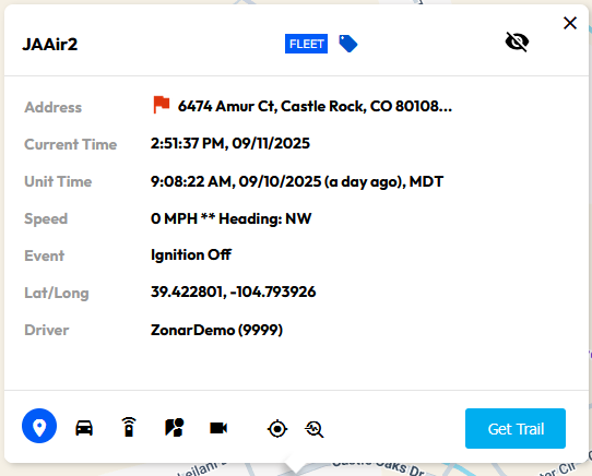 Maps: Overview – Zonar Systems Support