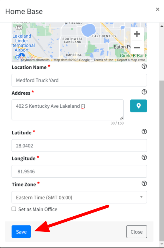 ELD Set Up: Home Bases – Zonar Systems Support